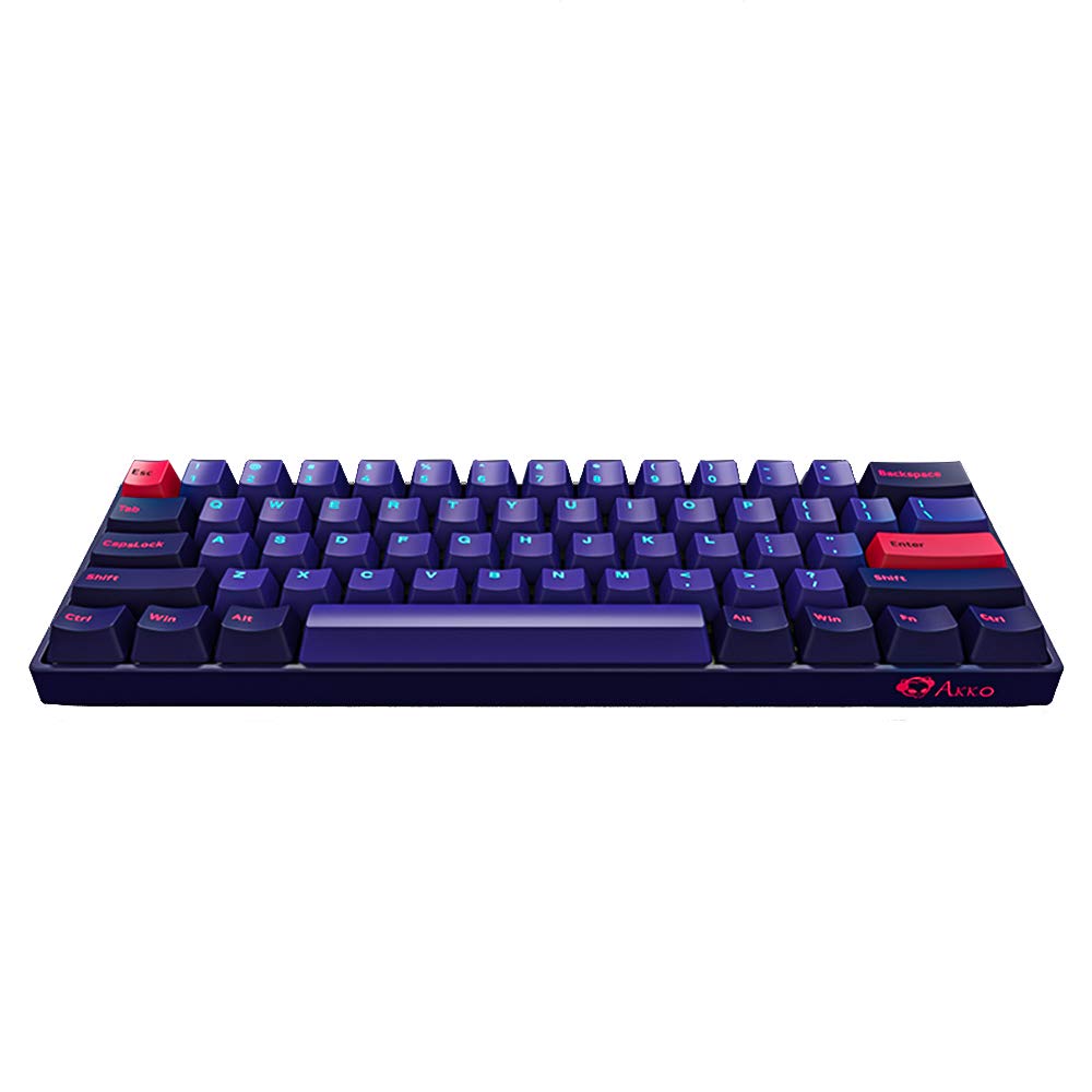 EPOMAKER ACR98 Mini 78-Key Wired Hotswap Mechanical Gaming Keyboard with Acrylic Case & RGB Backlight, Double-Shot PBT Keycaps, NKRO Programmable for Gamers/Mac/Win (Gateron Pink Switch)