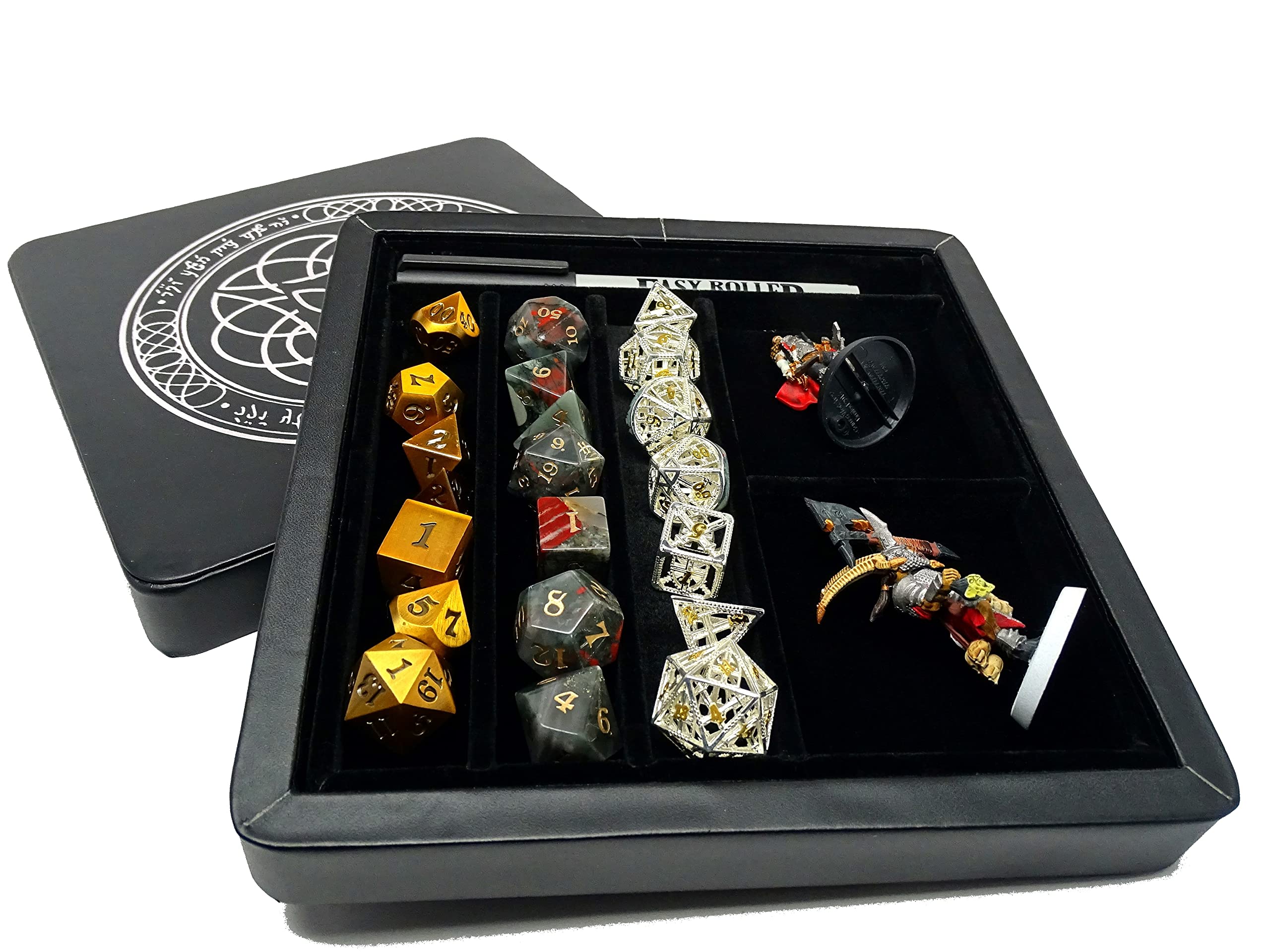 Adventure Box - Combination Dice Tray and Storage Case with Magnetic Lid (Plain)