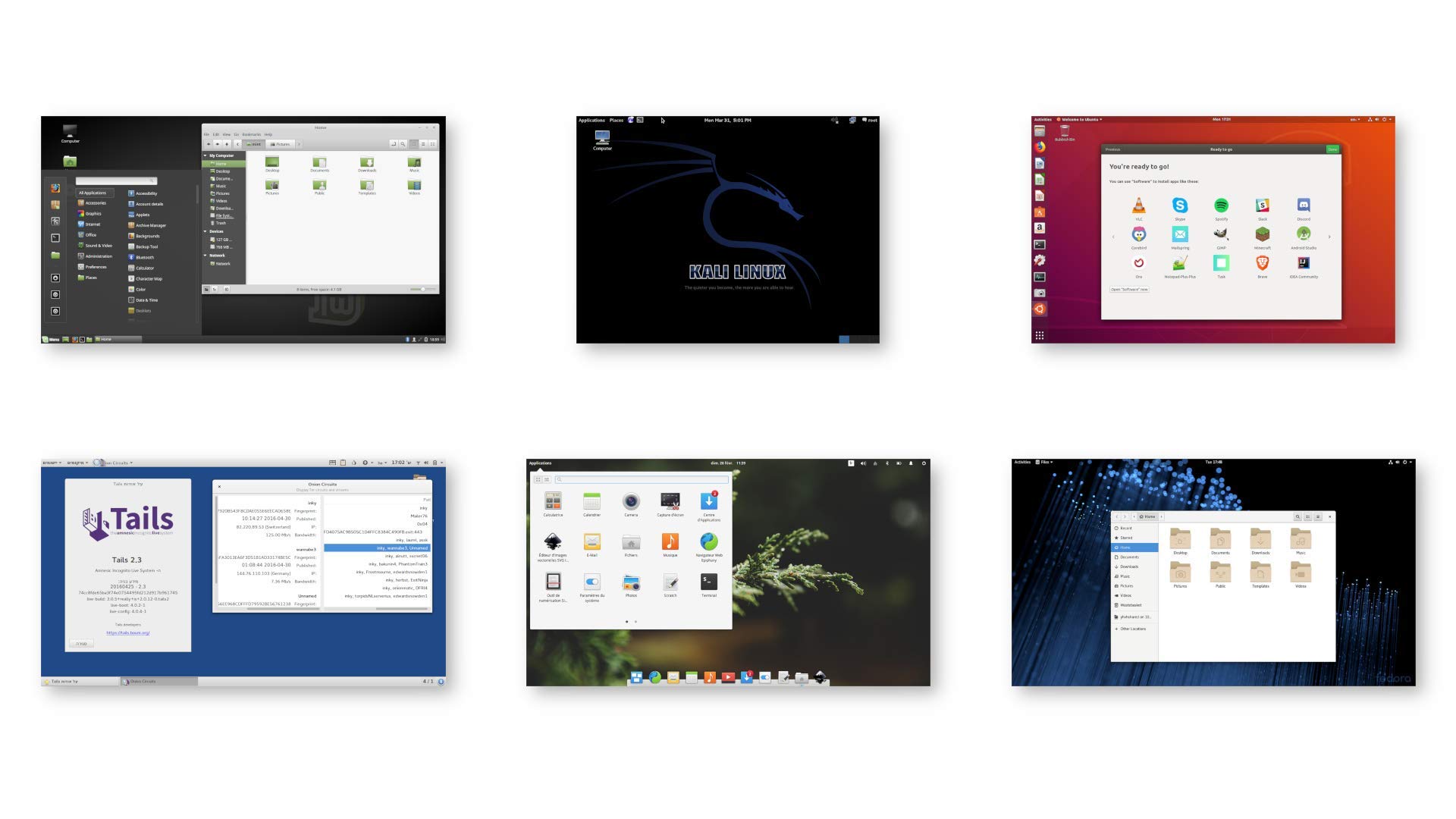 Everything But Stromboli (TM) 16GB USB 2.0 Linux Recovery Bootable Live Flash Drive (8-in-1) - Includes Ubuntu 18.04, Linux Mint, Clonezilla, Fedora, Tails, Kali and Instruction Manual