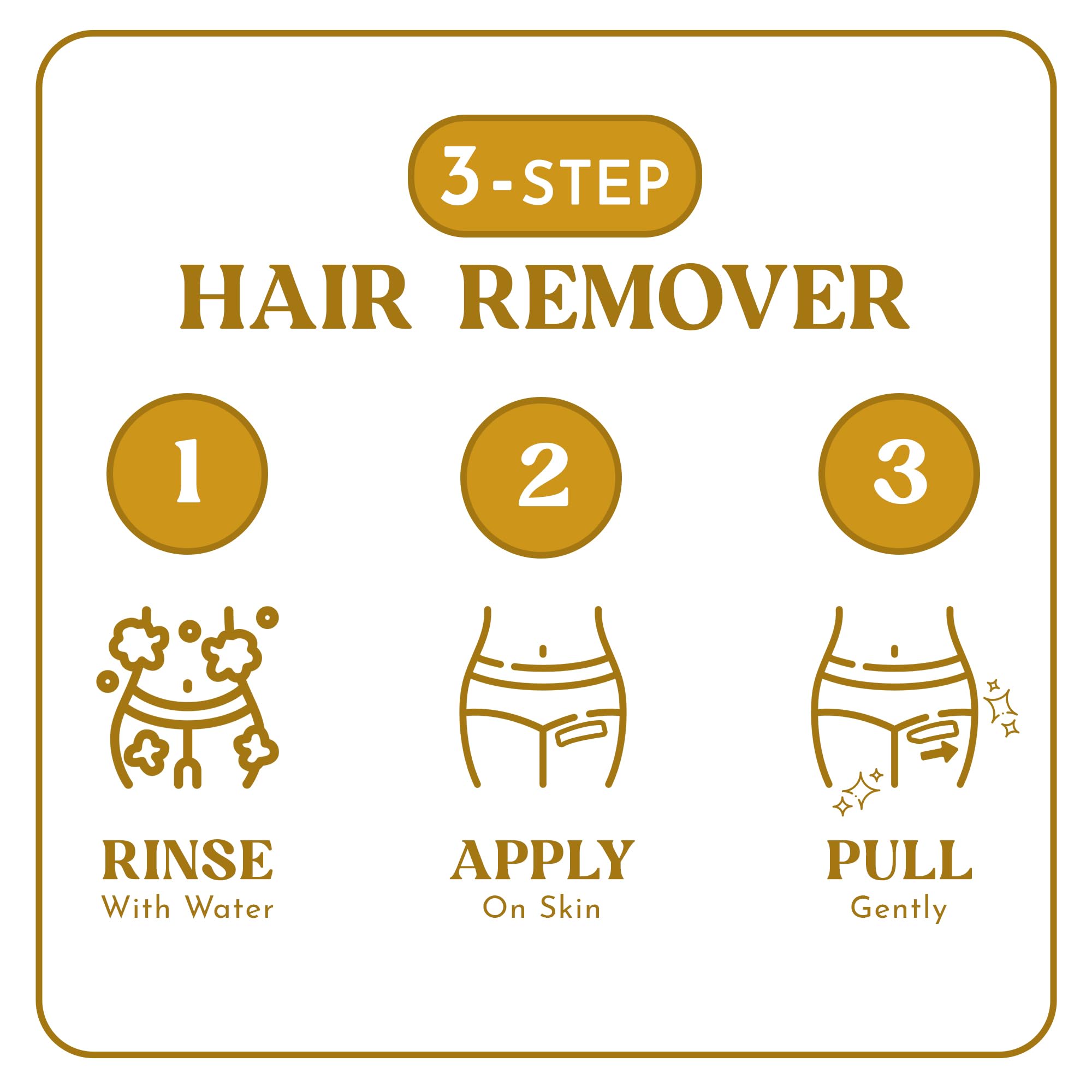 MOOM Express Wax Strips with Chamomile & Lavender, Hair Removal Kit with Finishing Oil - Wax Strips for Face, Bikini Zone & Brazilian, Perfect For Travel - 1 Pack of 10 Double-Sided Strips, 20 count