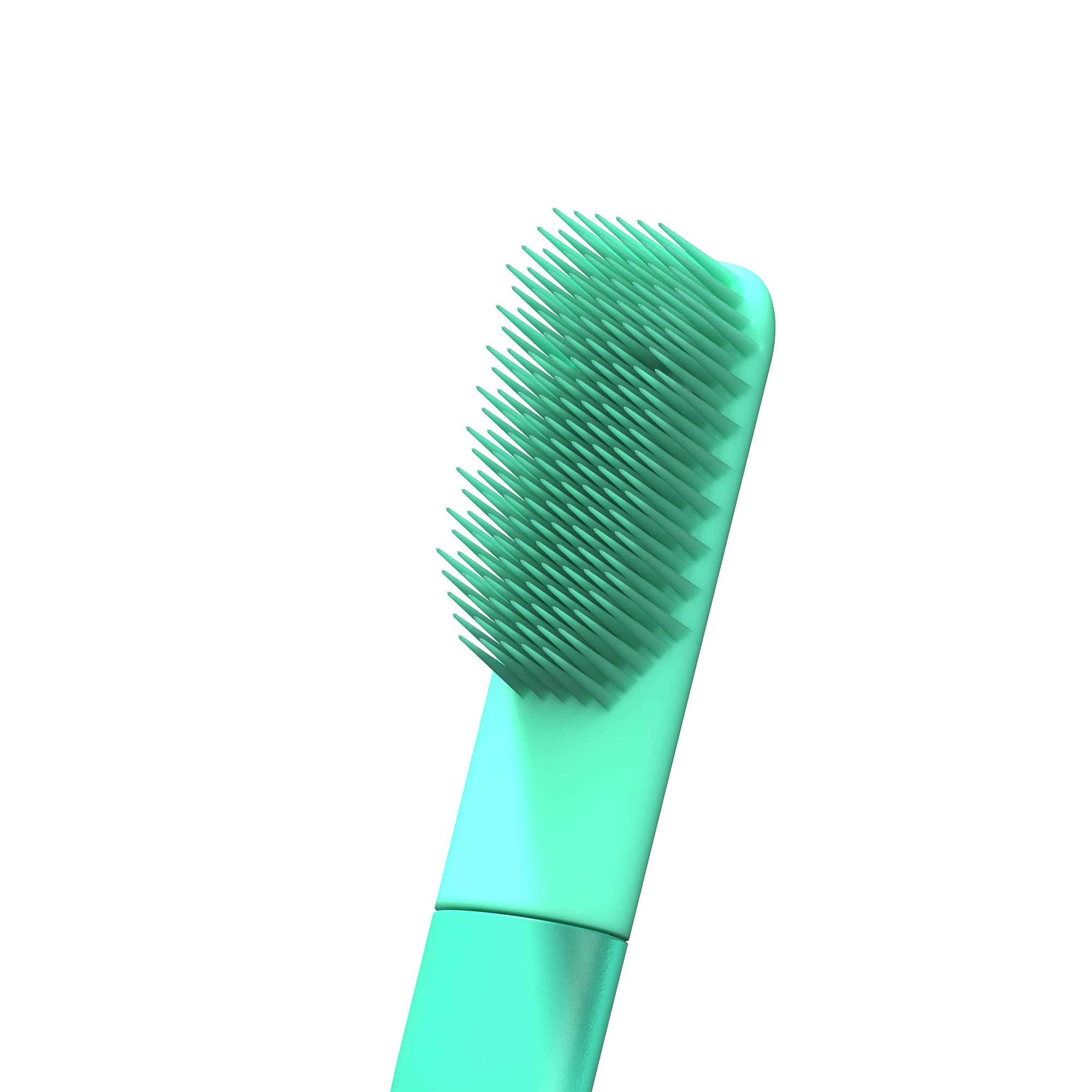 Boie USA Fine Toothbrush - Soft Bristles, BPA Free, Perfect for Sensitive Teeth, Long Lasting, Recyclable, Extra Soft Toothbrush for Adults (Mint)