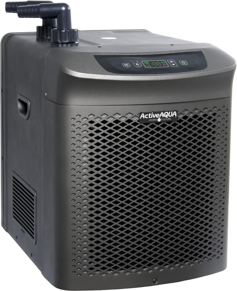 Active Aqua AACH100HP Hydroponic Water Chiller Cooling System, 1 HP, Rated per hour:10,050 BTU, User-Friendly