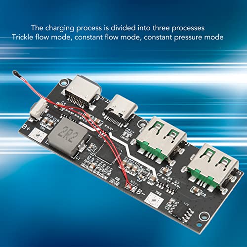 Aoutecen Fast Charging Board, 4.5-13.5V Mobile Charging Module Support Multi Protocols Efficient for 4.2V 4.35V 4.4V 4.5V