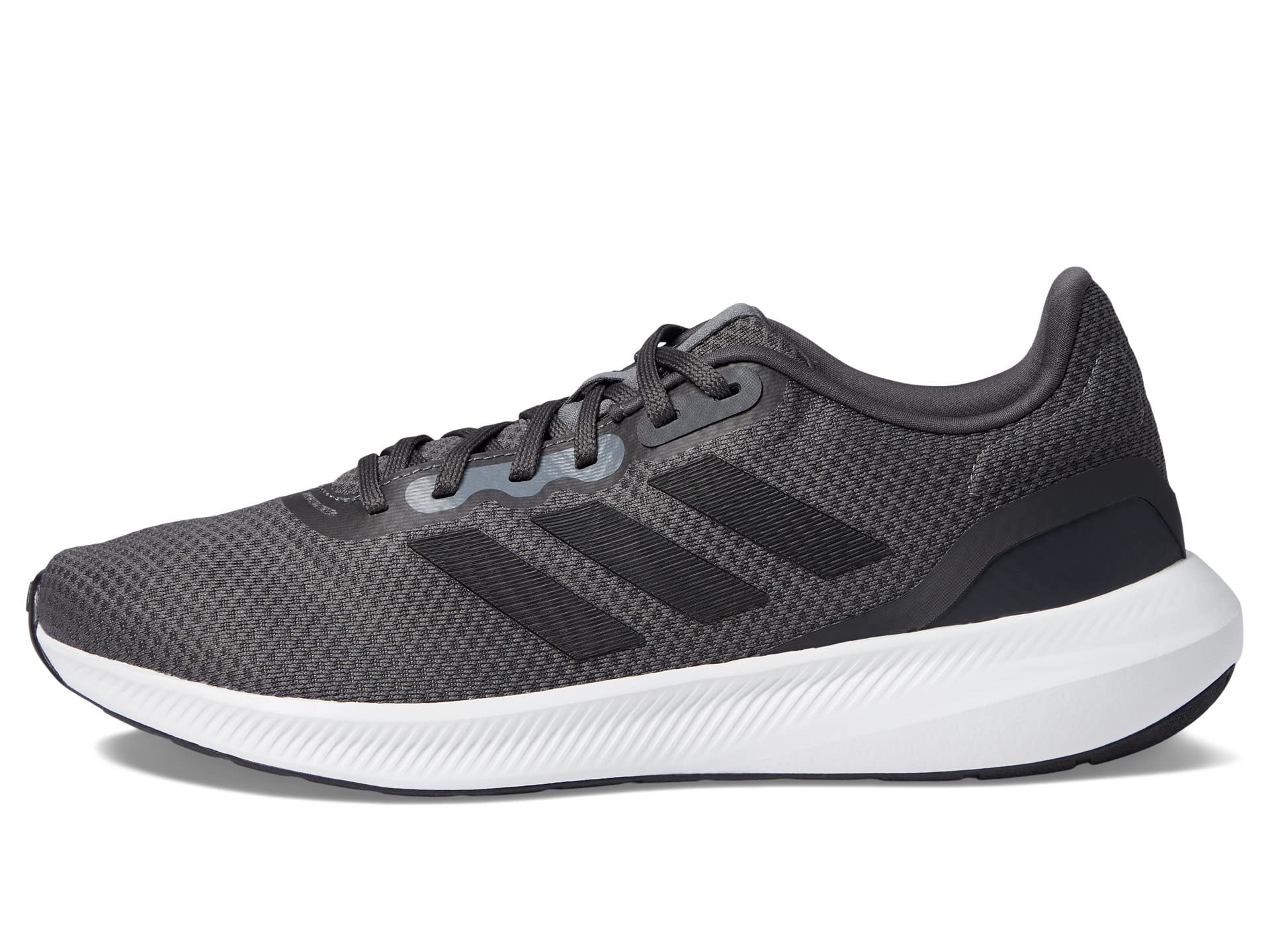 adidas Men's Run Falcon 3.0 Shoe, Grey/Black/Carbon, 11