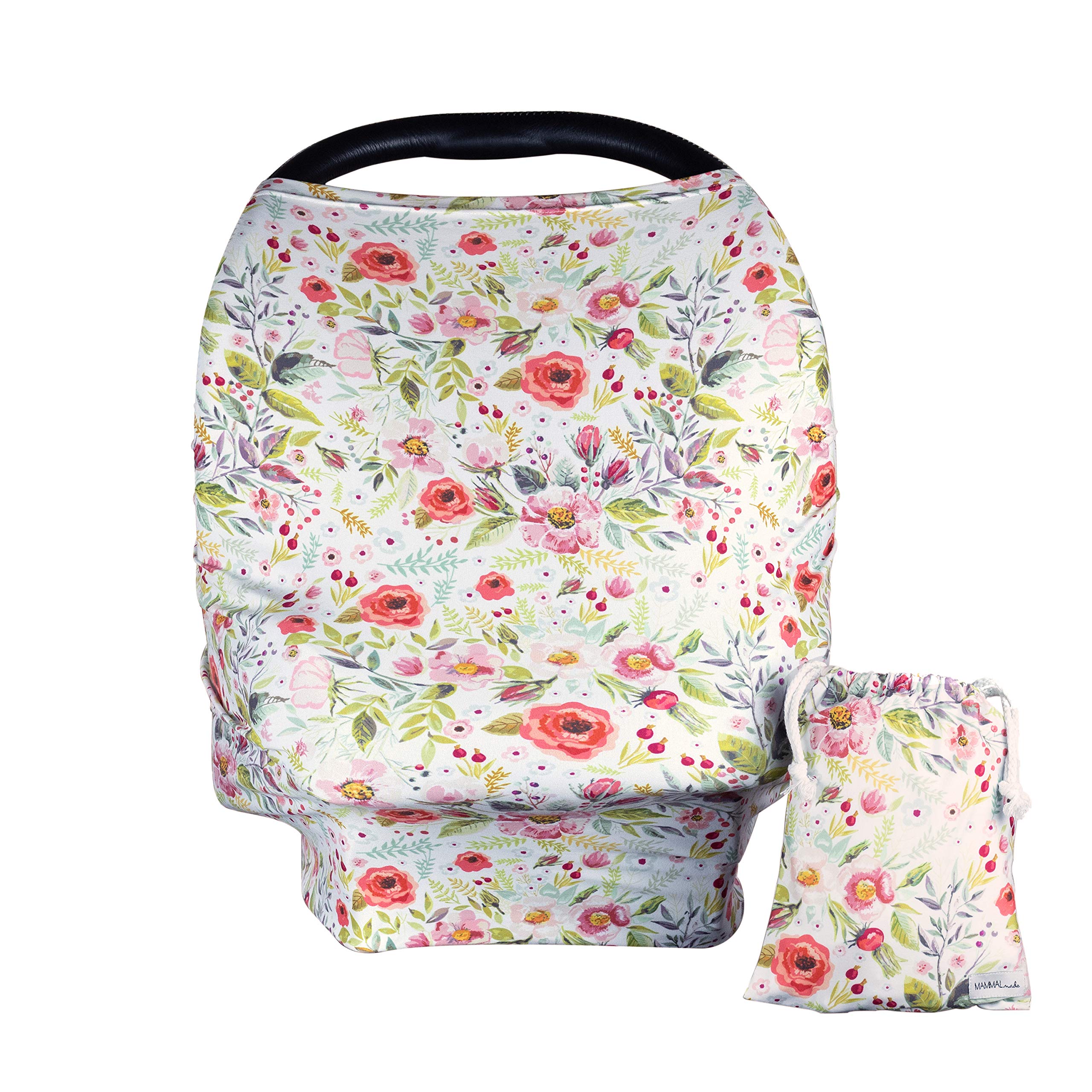 Nursing Cover for Breastfeeding, Car Seat, Stroller, Shopping Cart, High Chair for Baby, New Mom