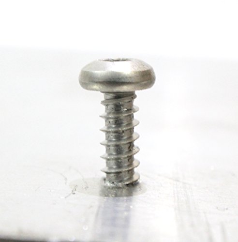 Bolt Dropper 8 x 3/4" Stainless Pan Head Square Drive Sheet Metal Self Tapping Drilling Screws, (100pc) 410 SS, Corrosion Resistant Choose Size and Qty,.