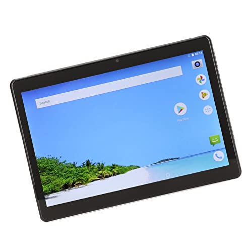 Airshi Tablet PC, 10.1 Inch Tablet 3GB 32GB Three Card Slots Dual SIM Dual Standby Dual Home Cameras (US Plug)