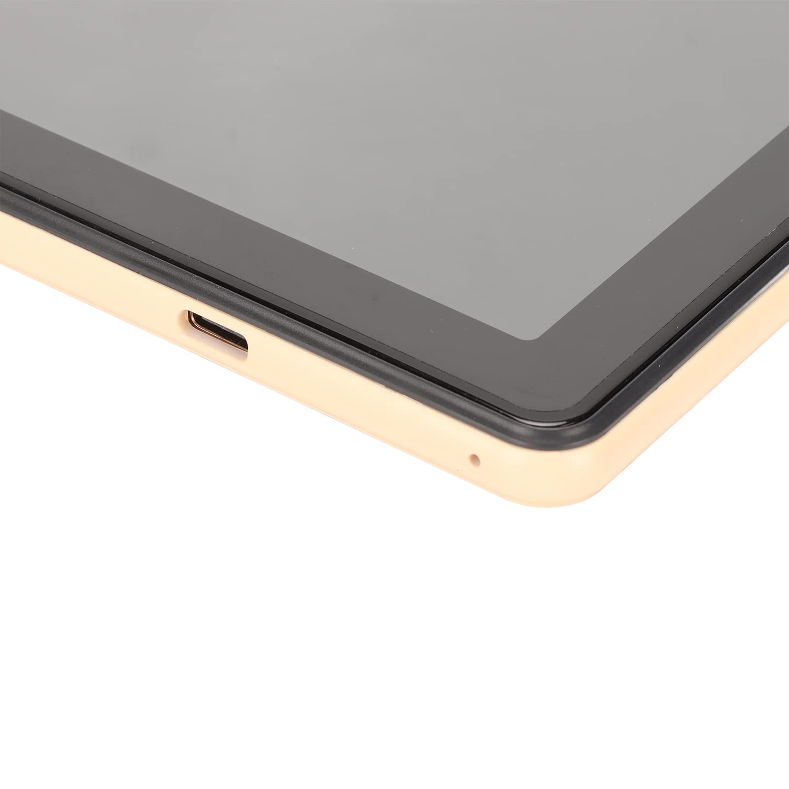 Aqur2020 10.1 Inch Tablet, 1960x1080 IPS 2.4G 5G WiFi Portable Tablet for Travel for Home (Yellow)