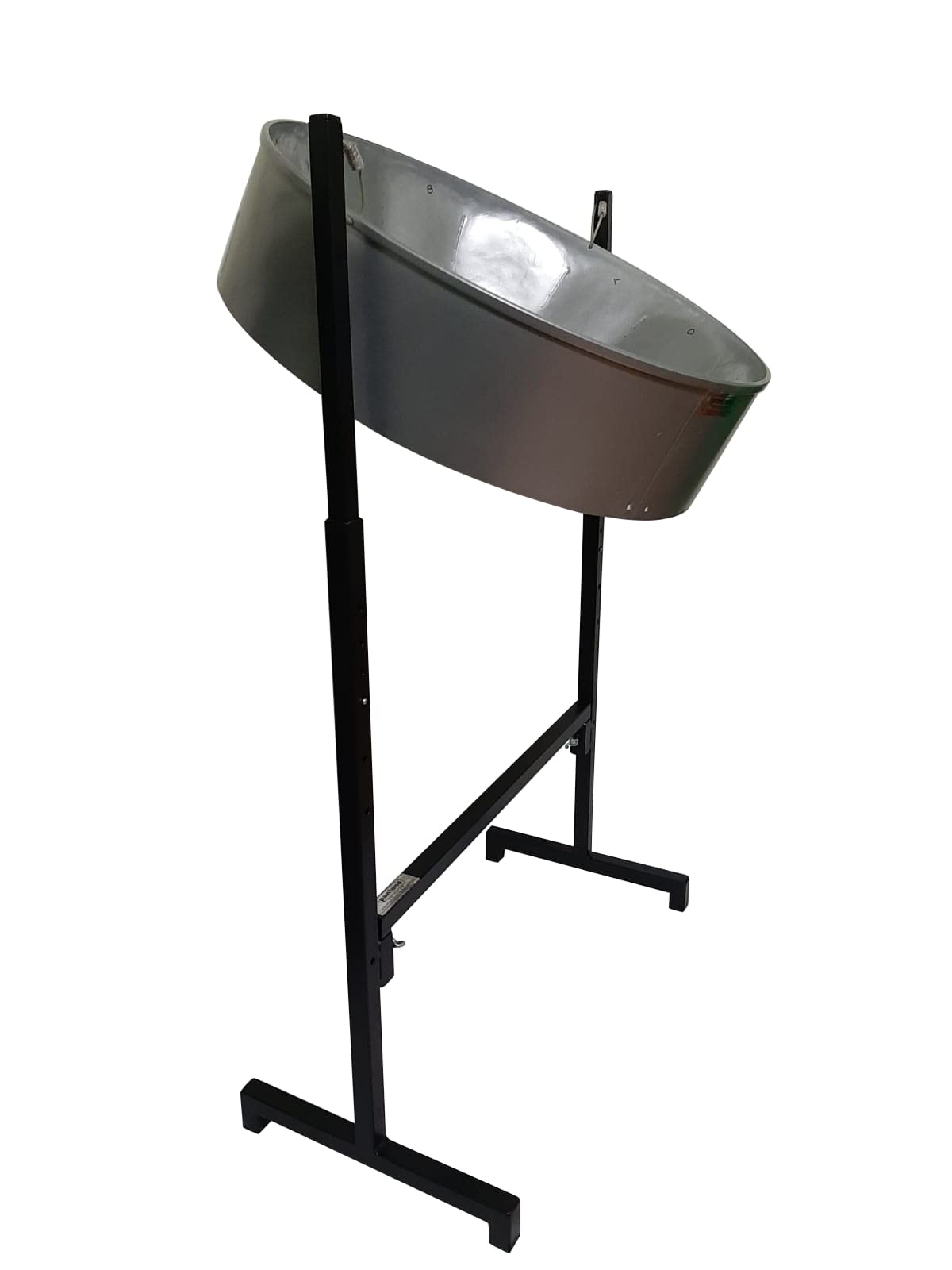 LOW TENOR (SOPRANO, LEAD) STEELPAN (STEEL DRUM) WITH PROTECTIVE CARRYING CASE