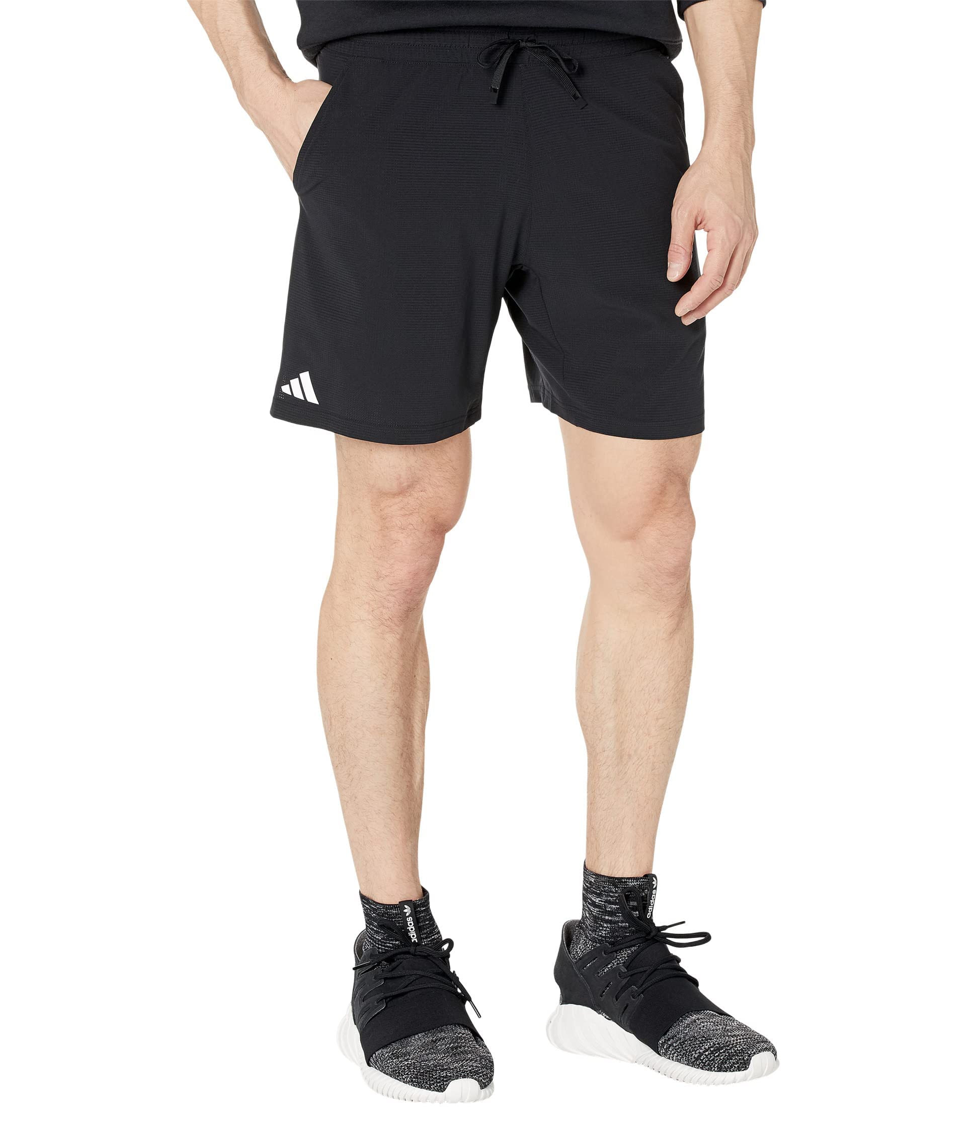 adidas Men's Ergo Tennis Shorts, Black, Medium