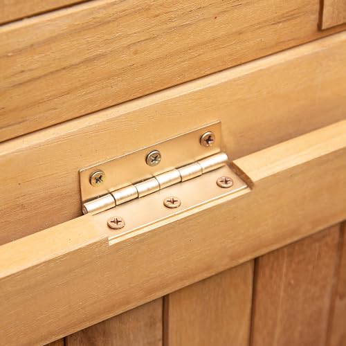 Cambridge Casual Arie Superior Indonesian Teak Storage Box, 60-Inch