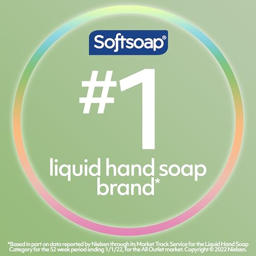 Softsoap - US05266A SOFTSOAP Antibacterial Liquid Hand Soap Refill, Fresh Citrus, 50 Ounce Bottle, Bathroom Soap, Bulk Soap, Moisturizing Antibacterial Hand Soap (Pack of 6)