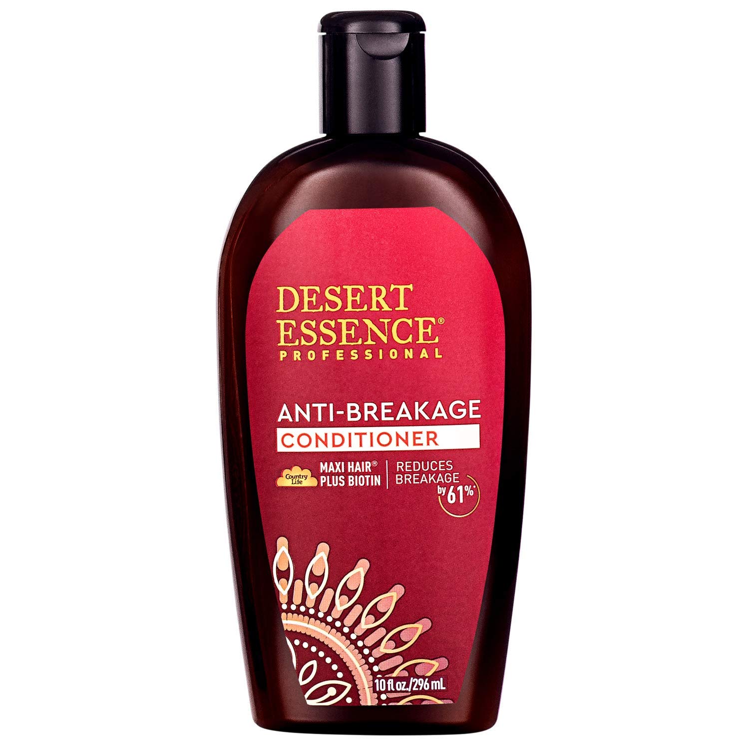 Desert Essence Maxi Hair Plus Biotin Anti-Breakage Conditioner - 10 Fl Oz - Jojoba & Coconut Oils - Promotes Breakage Reduction
