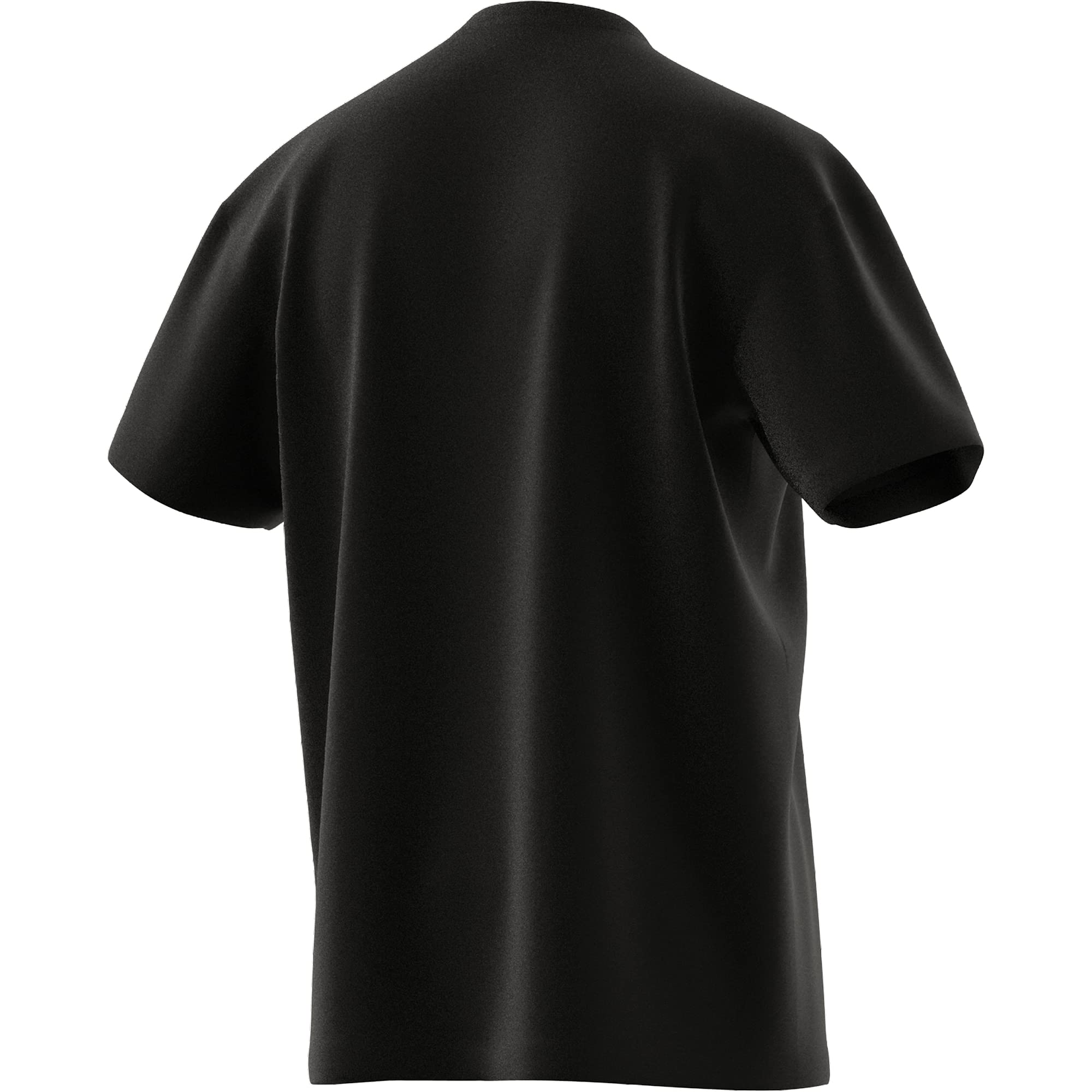 adidas Men's Essentials Feelvivid Tee, Black, Large