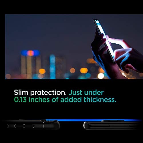 Spigen Rugged Armor Designed for Moto G7 Case/Designed for Moto G7 Plus Case (2019) - Matte Black