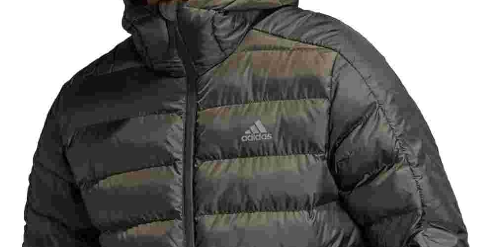 adidas Men's Itavic 3-Stripes 2.0 Outdoor Jacket, Legend Earth, X-Large