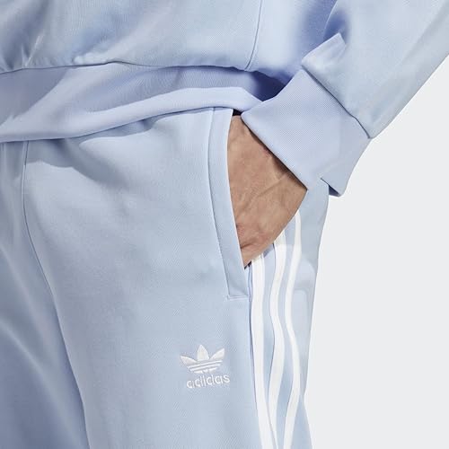 adidas Originals Men's Adicolor Challenger Pants, Blue Dawn, Medium