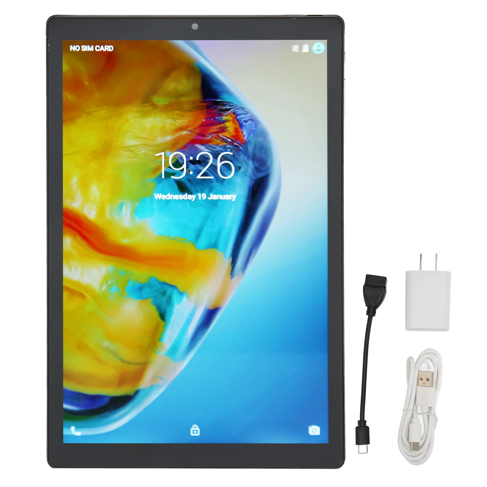 Acogedor 10 inch IPS HD Touch Screen Tablets, Octa Core CPU, 4GB RAM + 64GB ROM, 2.4G / 5G Dual Band WiFi, 3 Card Slots, 5000mAh Battery, 5MP + 8MP, Light and Portable