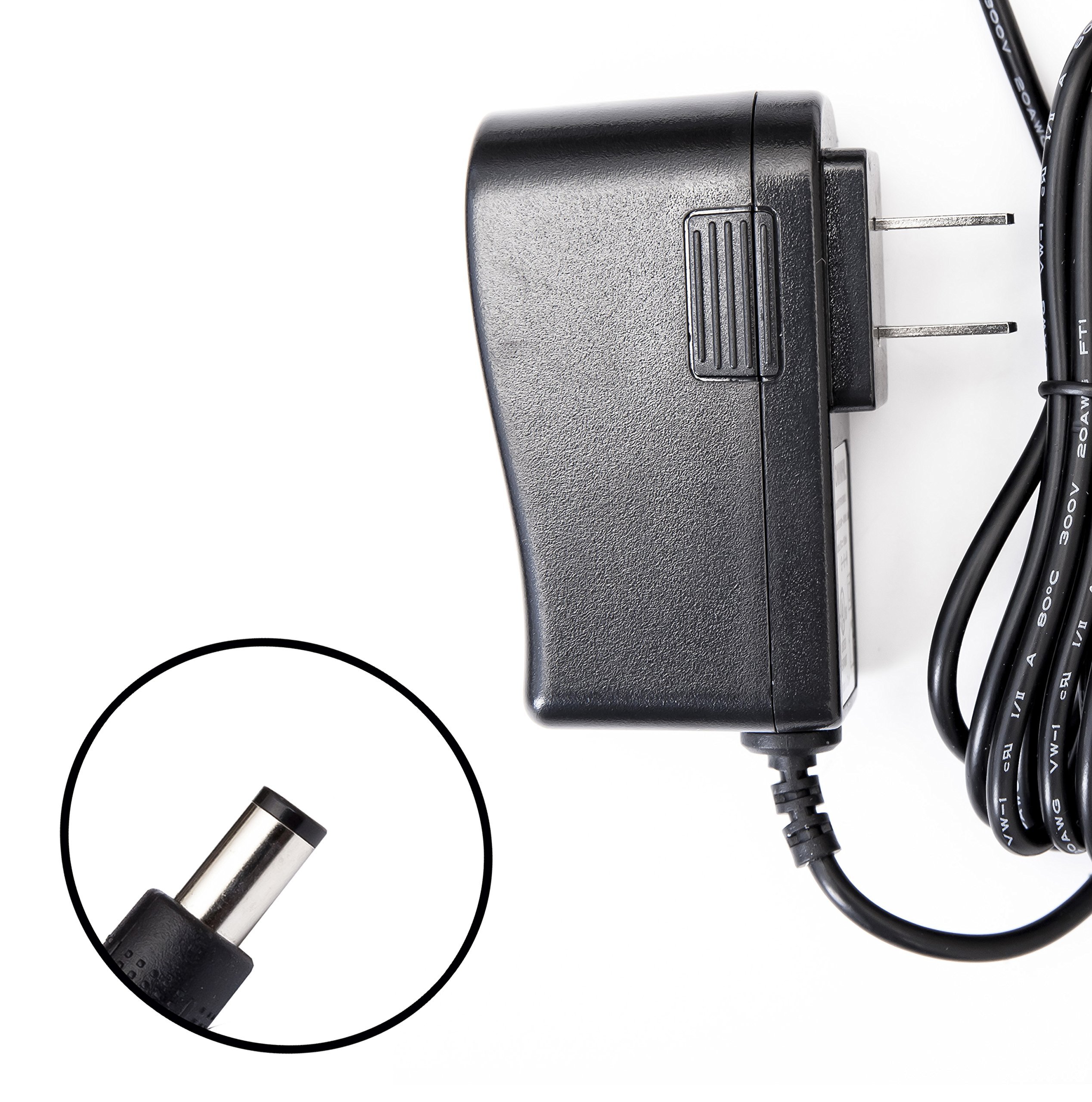 OMNIHIL AC/DC Power Adapter Compatible with Zynex Nexwave Portable Muscle Stimulation Massage Power Supply Charger Adaptor
