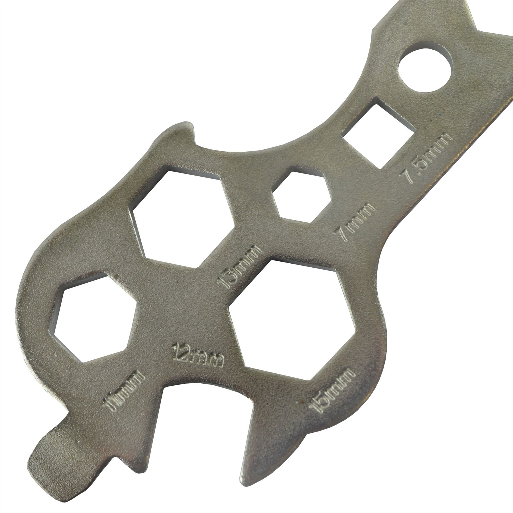 AB Tools-Silverline Multipurpose Bicycle/Bike Wrench Spanner SILY