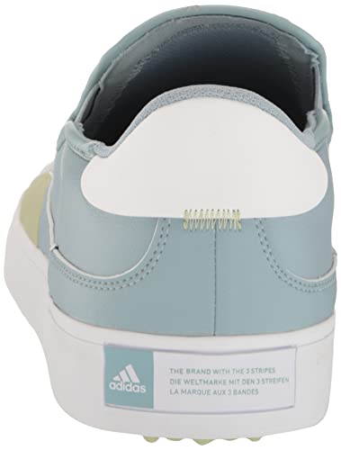 adidas Men's MATCHCOURSE Spikeless Golf Shoes, Magic Grey/Footwear White/Magic Lime, 11