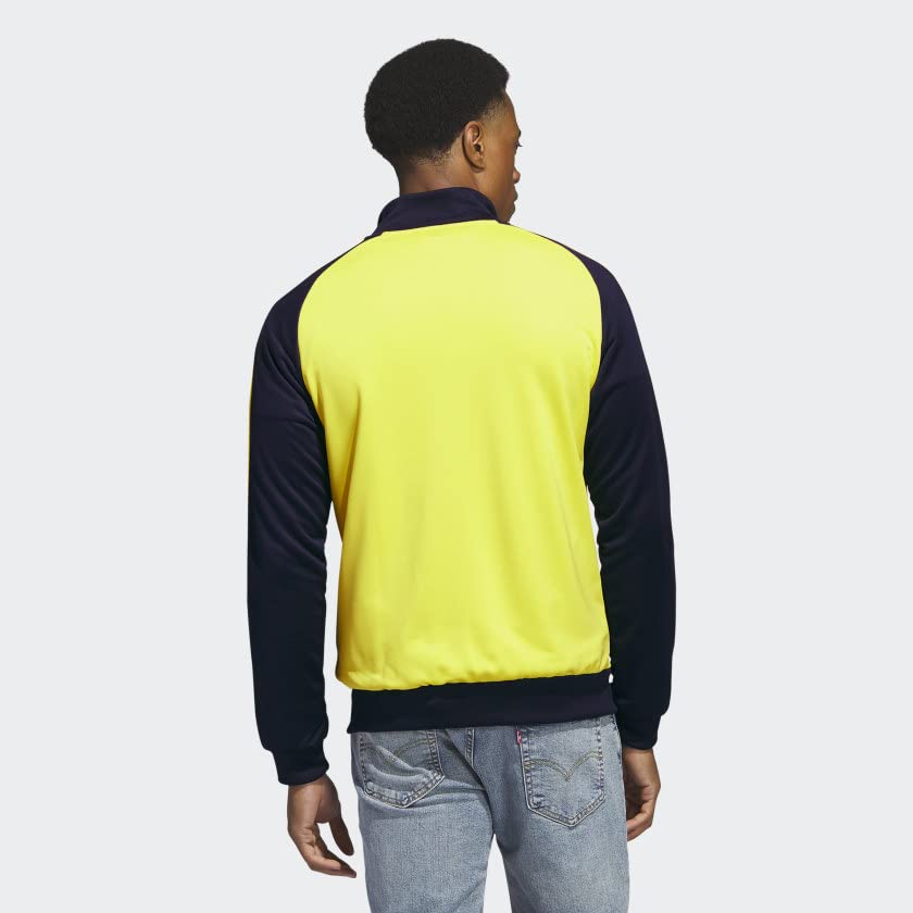 adidas Colombia 3-Stripes Track Top Men's, Yellow, Size L