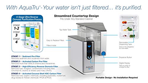 AquaTru - Countertop Water Filtration Purification Systems (AquaTru w/Perfect Minerals)