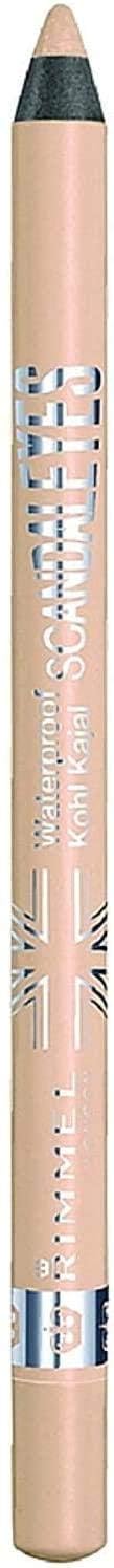 Rimmel London Scandal Eyes Waterproof Kohl Kajal Eyeliner, Nude 0.04 oz (Pack of 2)