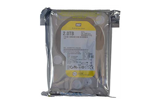 WD RE SAS 2 TB Enterprise Hard Drive: 3.5 Inch, 7200 RPM, SAS, 32 MB Cache - WD2001FYYG (Renewed)
