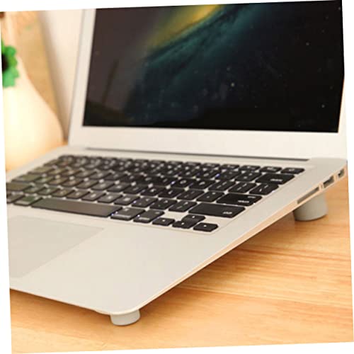 Abaodam 28 Pcs Non-Slip mat Portable Cooler Small Laptop Computer Mini Laptop Invisible Laptop Riser Mini Cooling pad Laptop Stand Mini Handheld Computer Cooling Base Rack Laptop Support