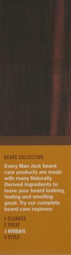 Every Man Jack Sandalwood Scent Hydrating Beard Oil, Paraben Free, Natural, 1.0 Fluid Ounce (Pack of 1)