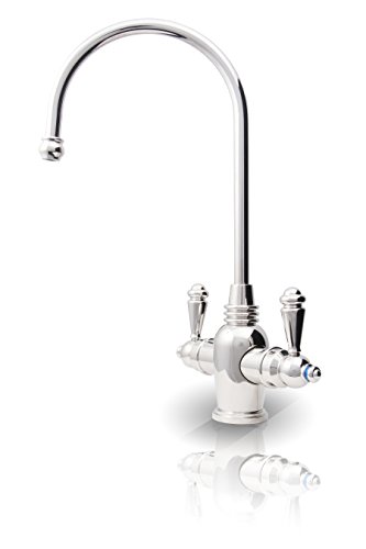 APEC Instant Hot and Cold Reverse Osmosis Drinking Water Dispenser Faucet Chrome (Arlington Faucet-HC-ARL-cm)
