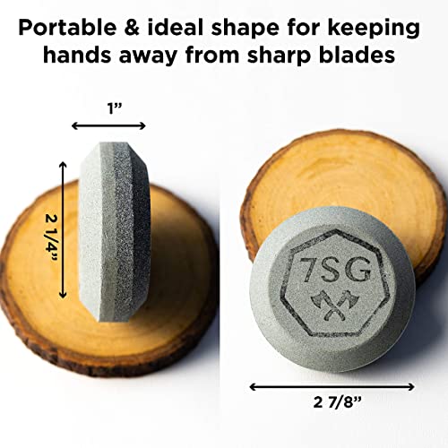 Axe Sharpener Tool - Machete Sharpener - Throwing Hatchet Sharpening Stone - Garden Tool Sharpener - Speedy Sharp - Knife Sharpener - Sword Sharpener
