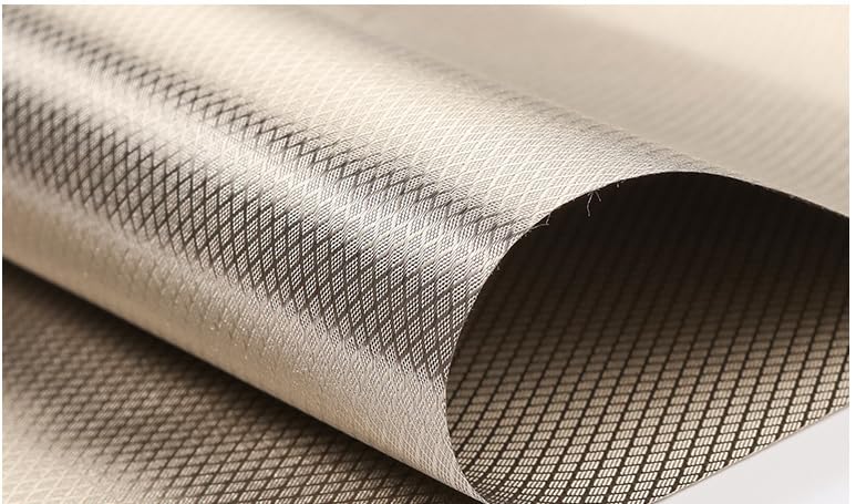 KEANVIK Faraday Fabric (43" W x 39" L), Military Grade EMP Protection from RFID & Emf Blocking Blanket for Signal Blocker, Radiation Protection Shielding Fabric Cloth for Home WiFi Jammer