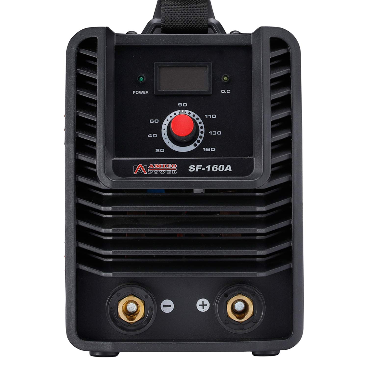 AmicoPower Amico SF-160A, Professional 160-Amp Stick Arc Lift-TIG Welder, 110230V Dual Voltage Welding Machine, Full Size
