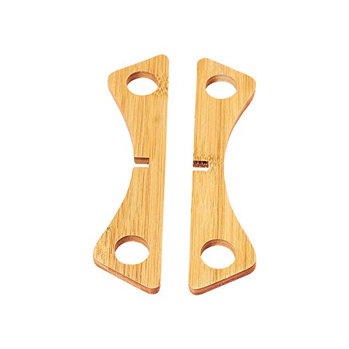 ZhenSanHuan Wood Trivet Reversible Pot Holder Detachable