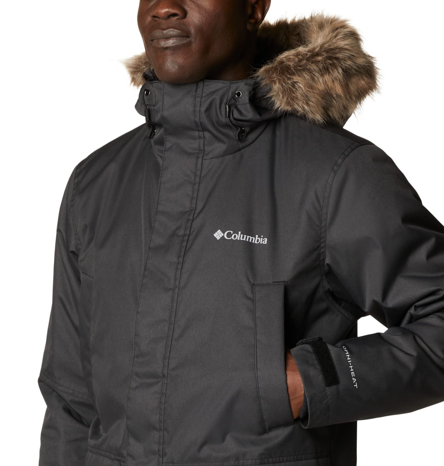 Columbia Men's Penns Creek II Parka, Black, Small