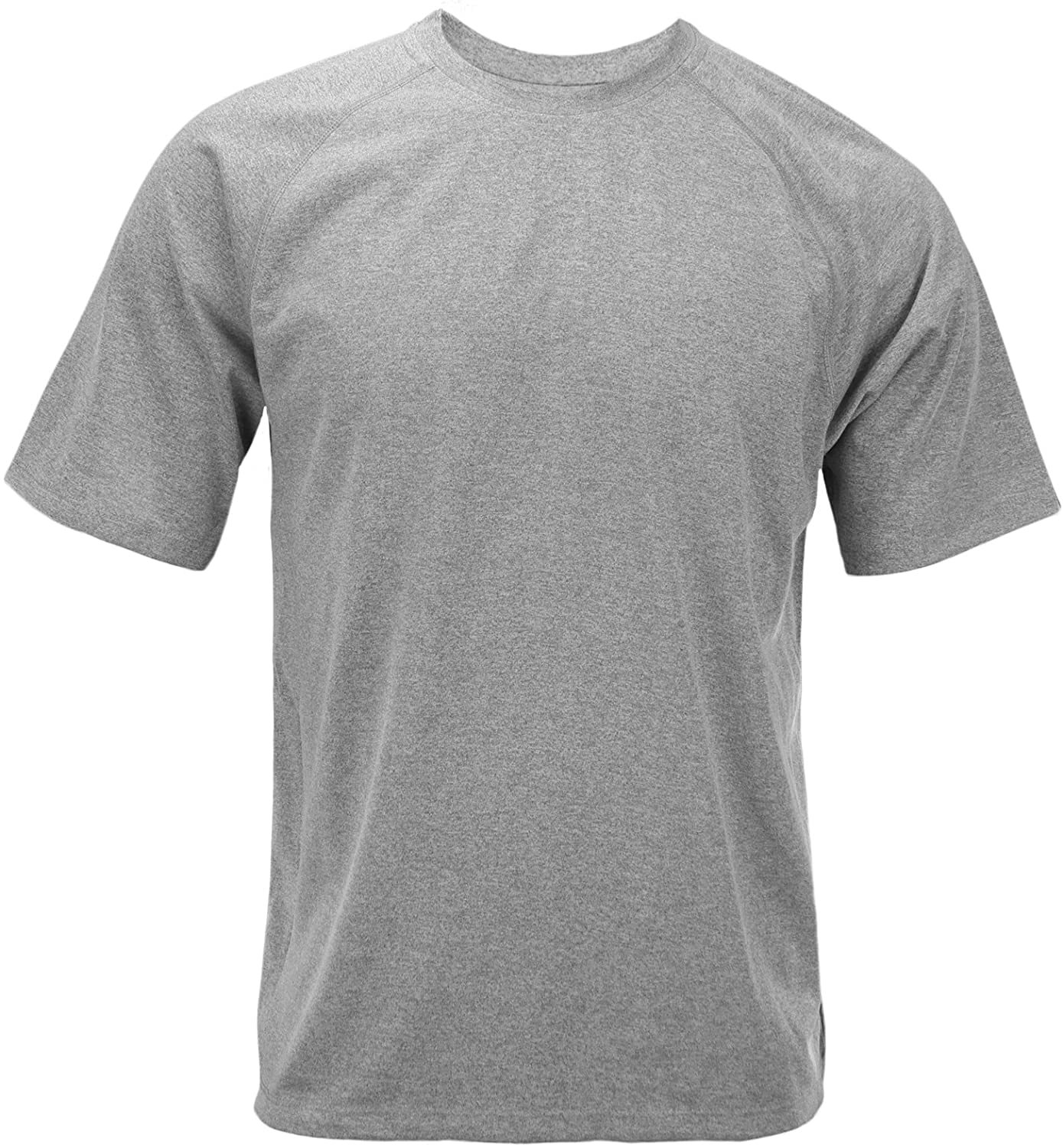 adidas Men's Short Sleeve Climalite Tee (Large, Gray)