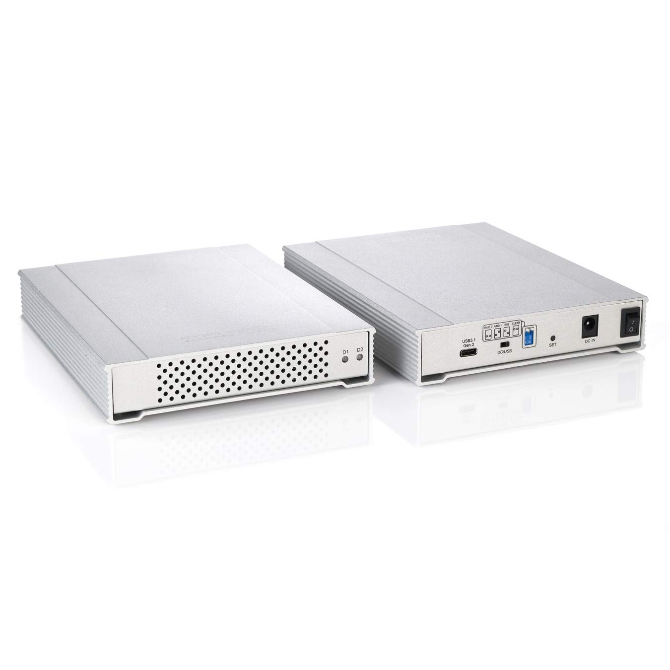 Oyen Digital MiniPro RAID V3 USB-C External Dual Bay Drive Enclosure