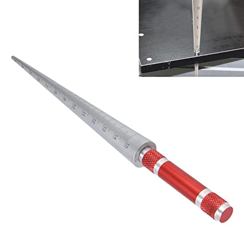 Aperture Gauge, Stainless Steel Conical Inner Diameter Inspection Measurement Tool 3β15mm Used to Measure the Inner Diameter and Hole of Thin Walled Parts