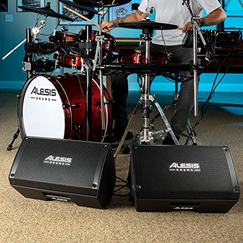 Alesis Strike Amp 8 - 2000-Watt Drum Amplifier Speaker for Electronic Drum Sets With 8-Inch Woofer, Contour EQ and Ground Lift Switch