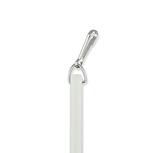 Kirsch 30" Fiberglass Drapery Baton Wand with Stainless Steel Snap Hook