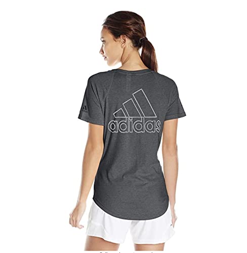 adidas Women's Athletics Image Tee, Black, Small