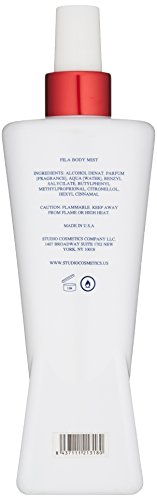 FILA Refreshing Body Spray for Women - Aquatic, Energizing Designer Body Spray Fragrance - Notes Of Mandarin And Passion Fruit - Intense, Long Lasting Scent, Streamlined White Bottle - 8.4 Oz