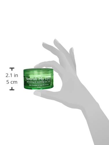 Fran Wilson Nourish My Eyes Eye Pads - Soothe Tired Eyes, Reduce Puffiness & Dark Circles, hydrates the skin around the eyes - 36 Count - Cooling & Refreshing, Instantly (Cucumber)