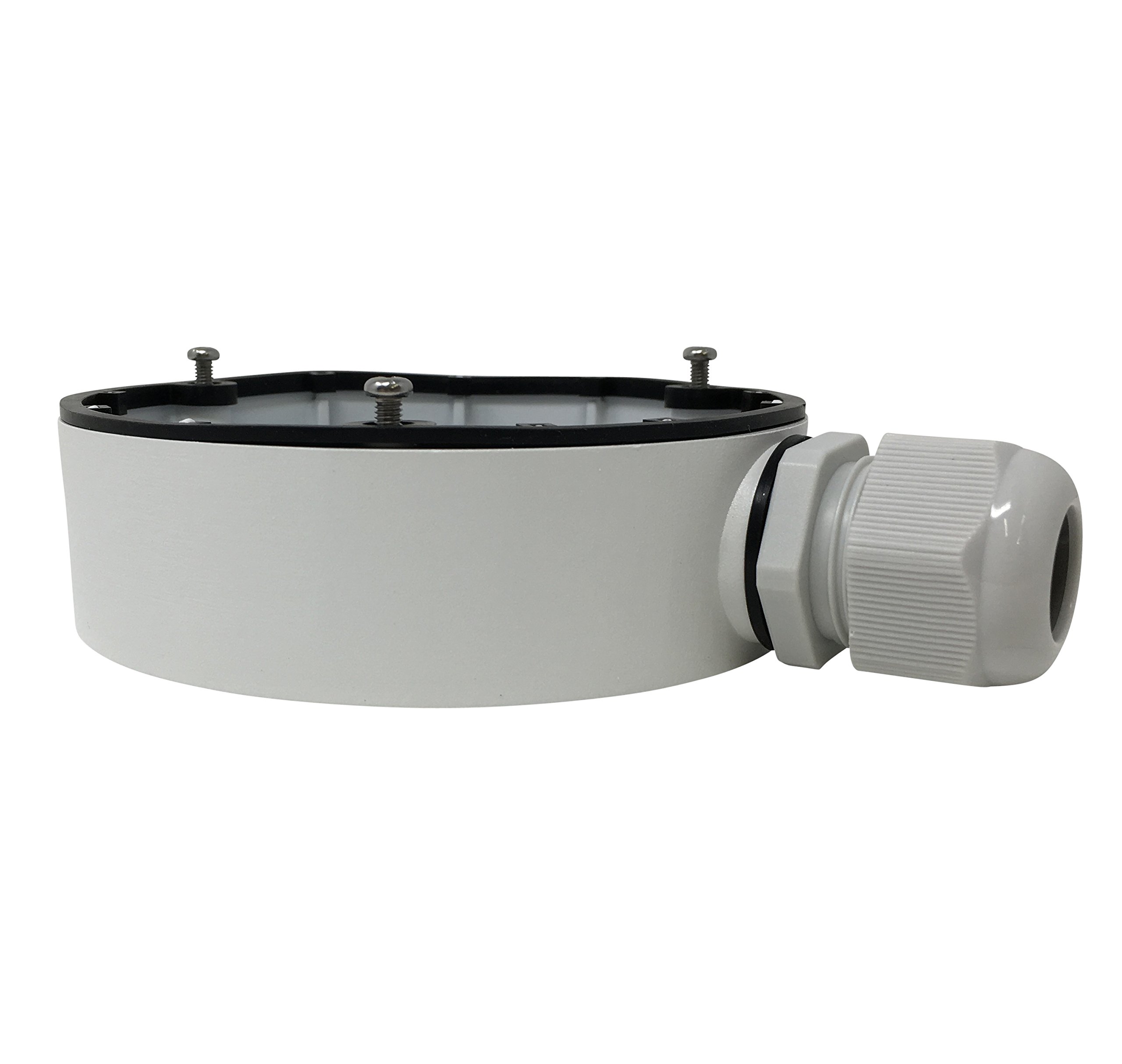 DS-1280ZJ-DM8 Junction Box Mount for Hik-Compatible Turret Camera (White)
