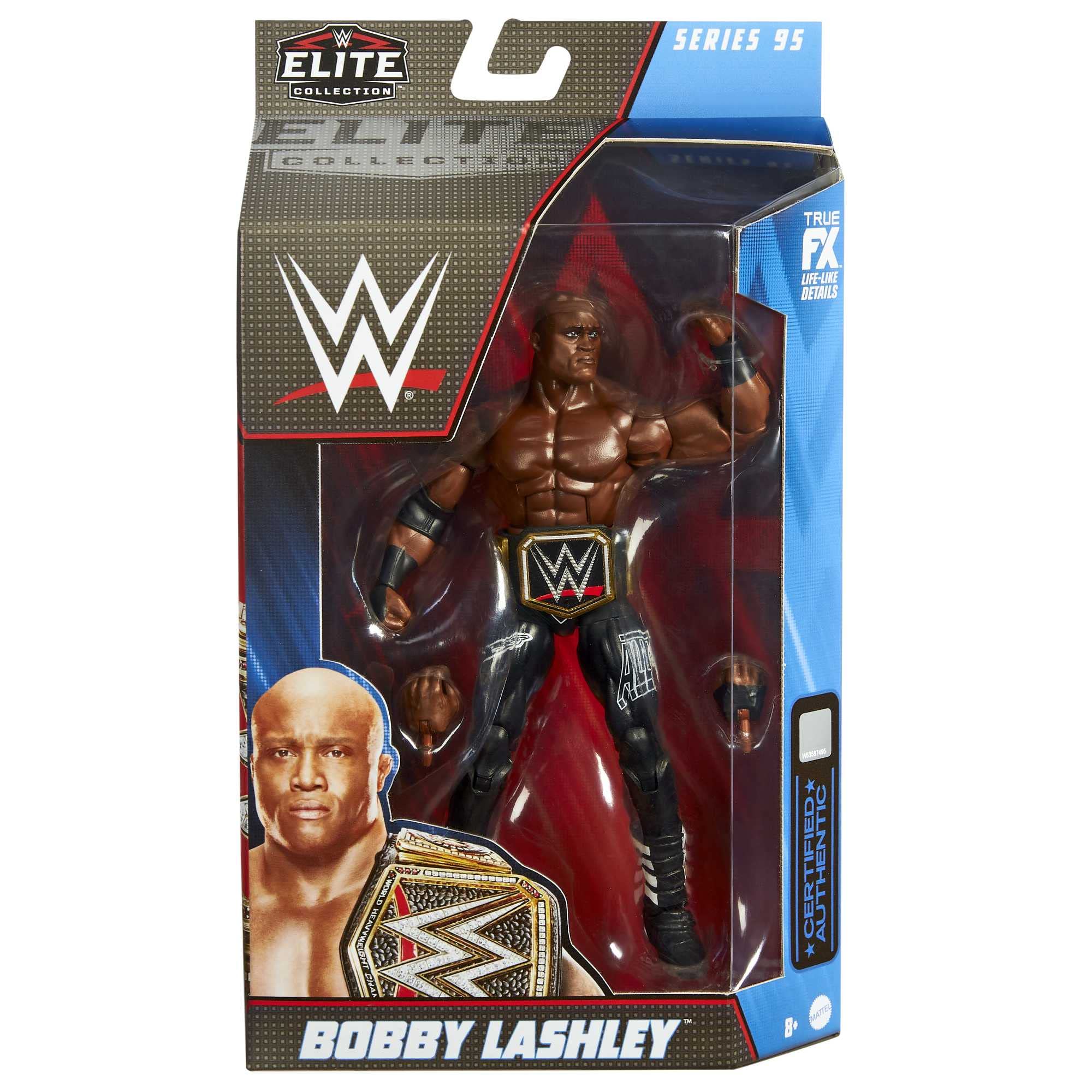 Mattel WWE Bobby Lashley Elite Collection Action Figure, 6-inch Posable Collectible Gift for WWE Fans Ages 8 Years Old & Up