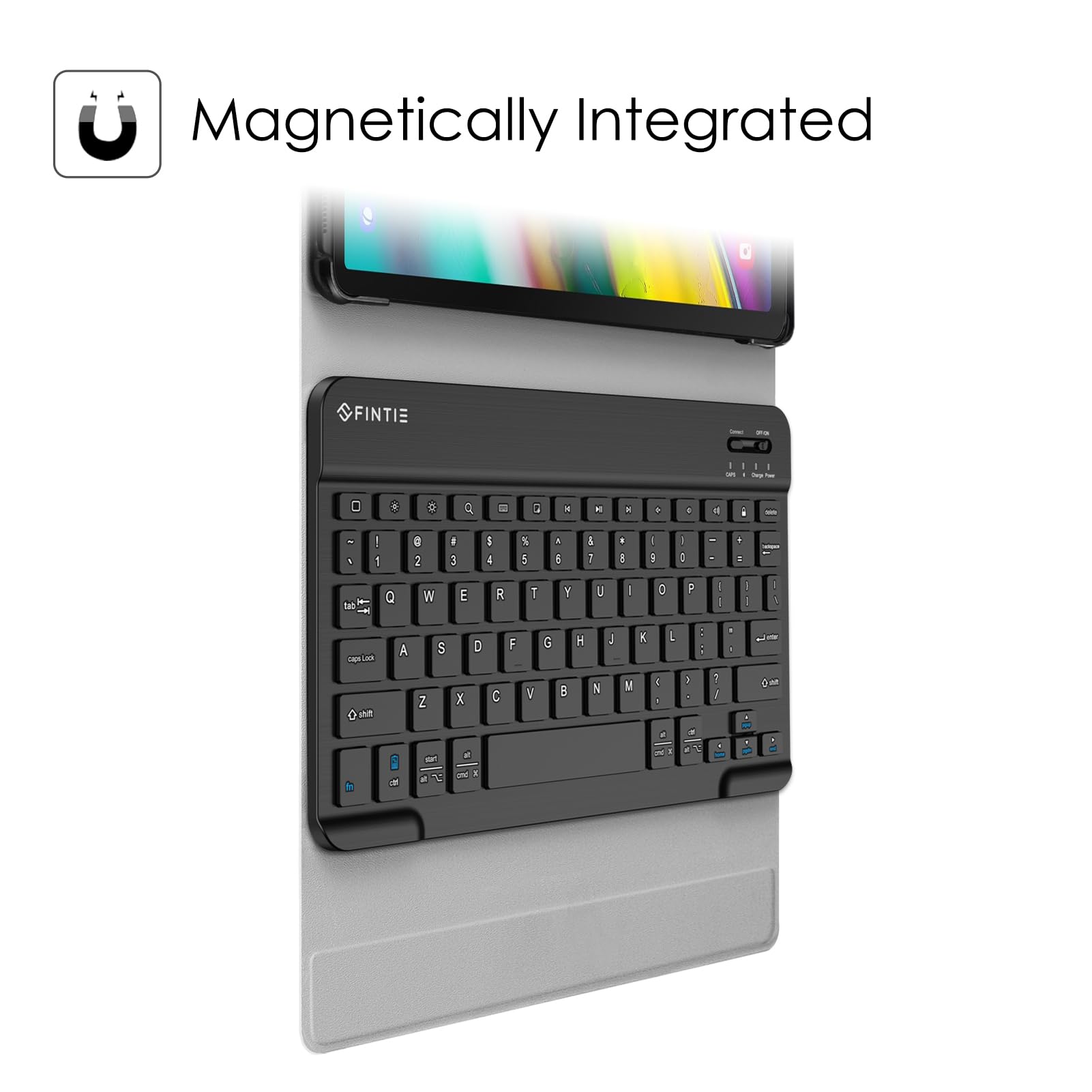 FINTIE Keyboard Case for Samsung Galaxy Tab S5e 10.5 2019 Model SM-T720/T725/T727, Slim Stand Cover w/Detachable Wireless Bluetooth Keyboard, Black