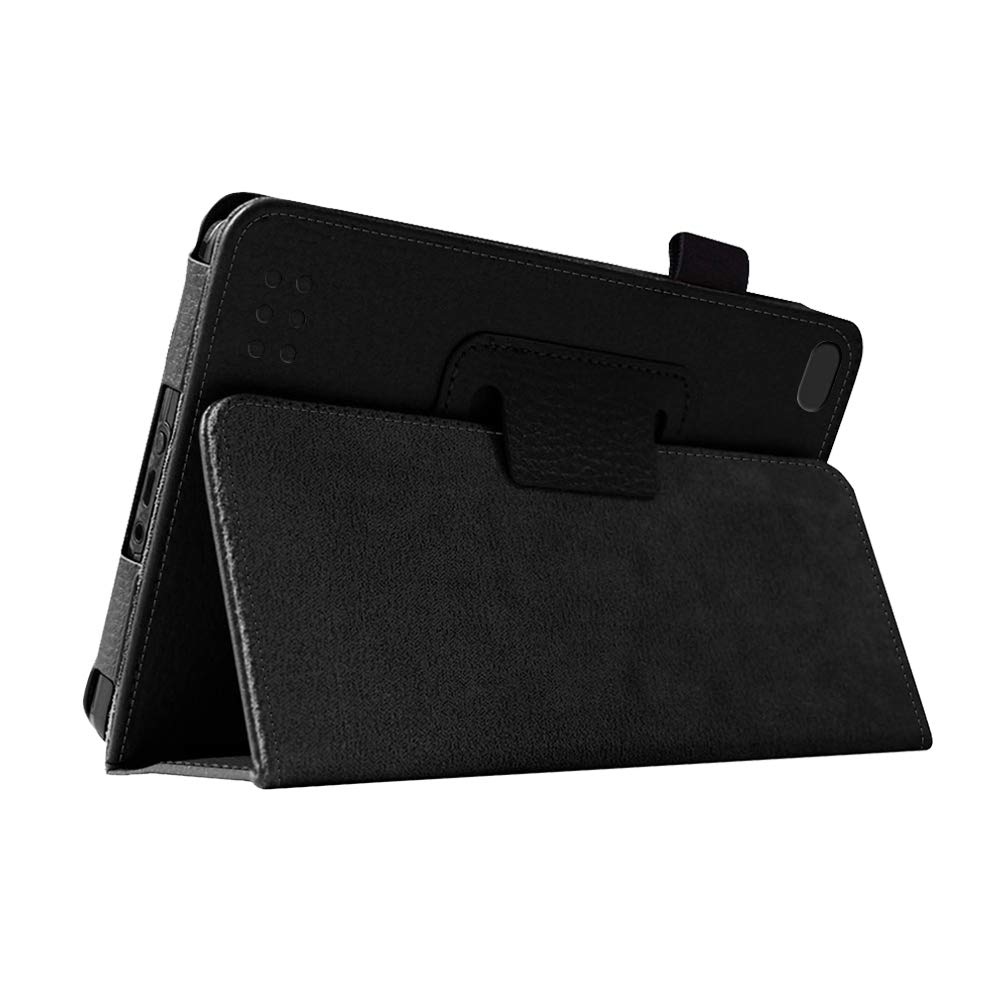Fintie Folio Case for Kindle Fire 1st Generation - Slim Fit Stand Leather Cover for Amazon Kindle Fire 7" Tablet (2011 Release, no Rear Camera), Black