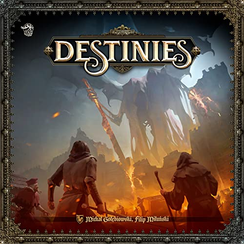 Destinies Board Game - Immersive Storytelling and Adventure for Tabletop Enthusiasts, Ages 14+, 1-3 Players, 120-150 Minute Playtime, Made by Lucky Duck Games